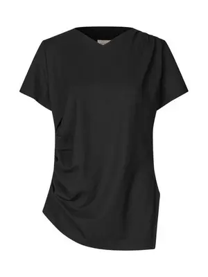 MASAI COPENHAGEN V-neck Draped T-shirt