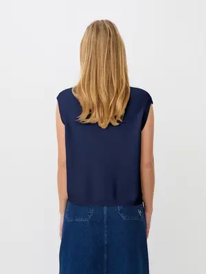 MASAI COPENHAGEN Malossan Button-front Knit Vest