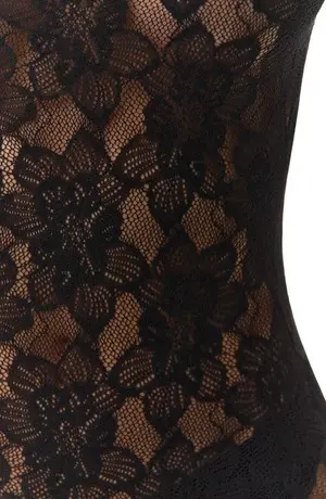 Naked Wardrobe Off The Shoulder Lace Stirrup Jumpsuit
