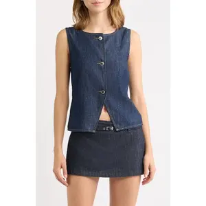 Mango Denim Vests For Women
