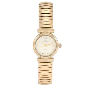 PEUGEOT Peugeot Easy-Read Expansion Stretch Watch - 25mm Gold