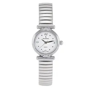 PEUGEOT Easy-read Expansion Stretch Watch 25mm - Silver