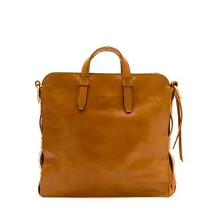RAVEN + LILY Barton Messenger - Cuoio