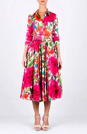 Samantha Sung Belted Day Dresses