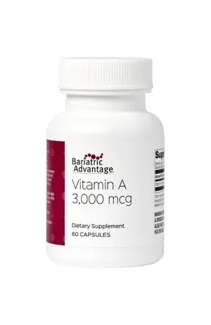 BARIATRIC ADVANTAGE Vitamin A Retinol Acetate Capsules 10000 Iu 60 Count - None