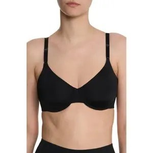 Natori Liquid Smooth Shape Underwire T-shirt Bra - Black