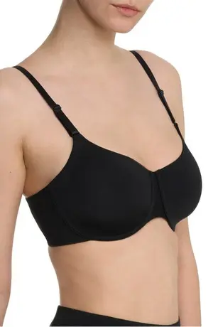 Natori Liquid Smooth Shape Underwire T-shirt Bra - Black