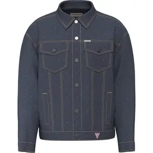 Guess Oversize Trucker Jacket - Gcs3-light