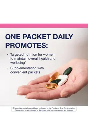 METAGENICS Wellness Essentials Daily Multivitamin Omega-3s Antioxidants Supplement Packets 30 Packets