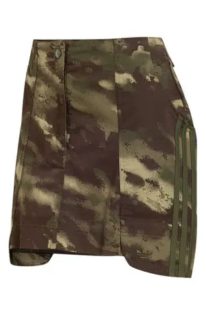 ADIDAS ORIGINALS Camo Cargo Miniskirt - Multicolor/night Cargo