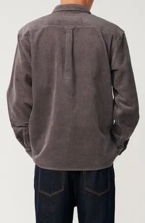Rip Curl Premium Surf Cotton Corduroy Button-up Overshirt - Deep Mushroom