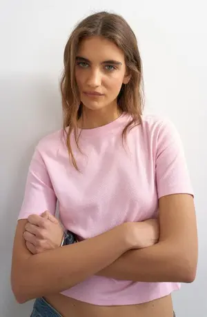 Topshop Shrunken Everyday Tee