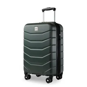 SKYWAY Silverton Hardside Expandable 20" Carry On Spinner Luggage - Thyme