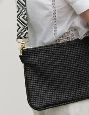 BEALICE Embossed Leather Crossbody Bag