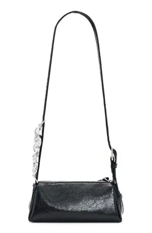 Desigual Small Faux Leather Crossbody Bag With Whimsical Charms