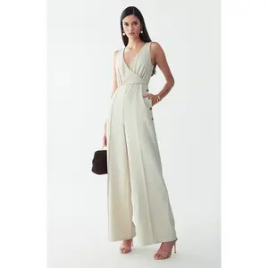 WILLA Justina Jumpsuit - Bone