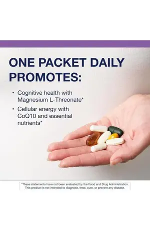 METAGENICS Wellness Essentials Brain Health Comprehensive Daily Multivitamin Packs 30 Packets