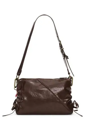 Desigual Medium Faux Leather Crossbody Bag With Charm Strap
