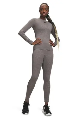Under Armour Coldgear Performance High Waist Leggings - 019 Charcoal