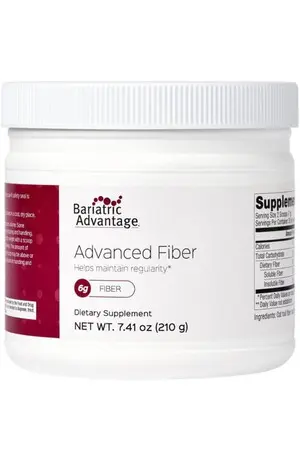 BARIATRIC ADVANTAGE Advanced Fiber Powdered Formula Unflavored Supplement30 Count - None