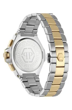 Philipp Plein Royal Chronograph Stainless Steel Bracelet Watch