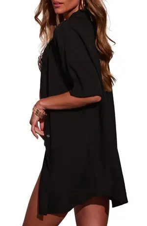 VICI Whispered Coat Cover-up Shirt