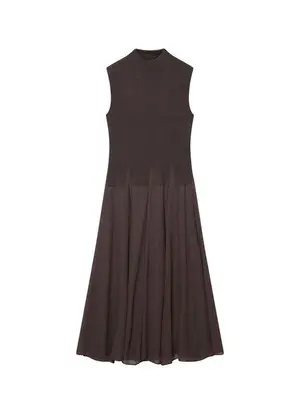 Mint Velvet Sleeveless Knit Midi Dress