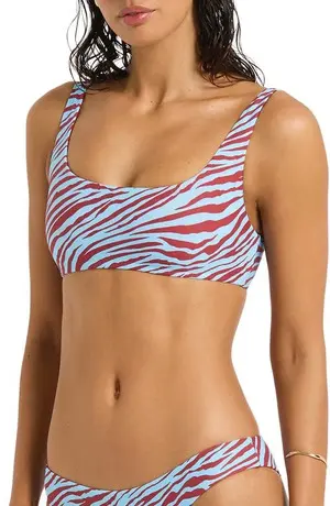 Bond Eye Quinn Reversible Crop Bikini Top
