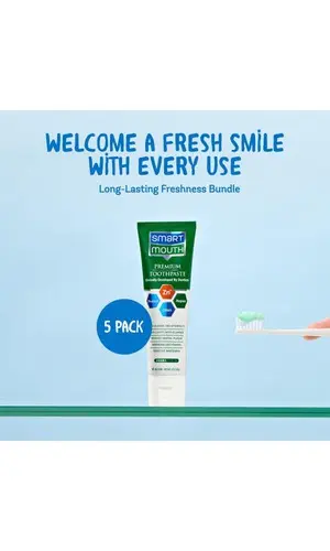 SMARTMOUTH Anti-cavity Fluoride Whitening Toothpaste 6 Oz