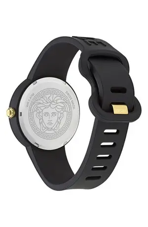 Versace Medusa Pop Silicone Strap Watch