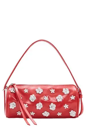 Desigual Small Faux Leather Shoulder Bag - Red