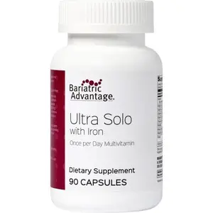 BARIATRIC ADVANTAGE Ultra Solo Iron Daily Multivitamin Supplement 90 Count - None