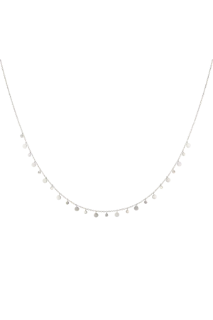MURKANI Coin Choker Necklace - Silver