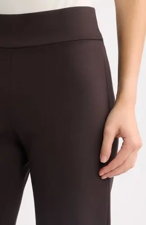 Anne Klein High Waist Wide Leg Pull-on Pants