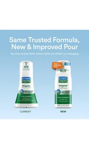 SMARTMOUTH Dual-solution Zinc Activated Mouthwash Bundle 16 Fl Oz Each