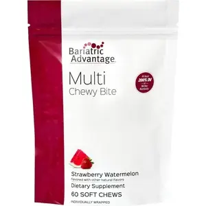 BARIATRIC ADVANTAGE Multi Chewy Bite Soft Chew Multivitamin Supplement 60 Count - None