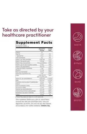 BARIATRIC ADVANTAGE Multi Chewy Bite Soft Chew Multivitamin Supplement 60 Count