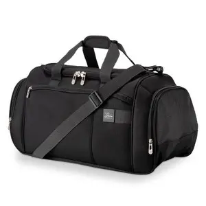 SKYWAY Sigma 7.0 Softside Carry On Weekender Duffel Bag - Black