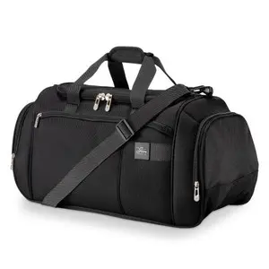 SKYWAY Sigma 7.0 Softside Carry-on Weekender Duffel Bag - Black