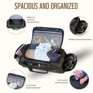 SKYWAY Sigma 7.0 Softside Carry On Weekender Duffel Bag - Pine