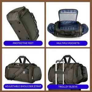 SKYWAY Sigma 7.0 Softside Carry On Weekender Duffel Bag - Pine