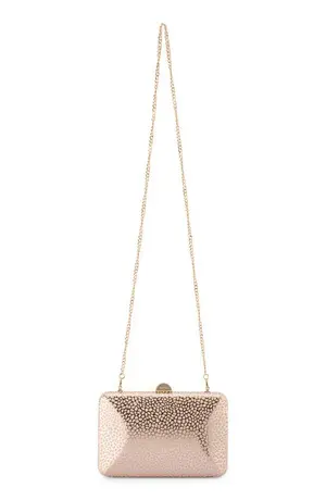 OLGA BERG Frankie Embossed Clutch