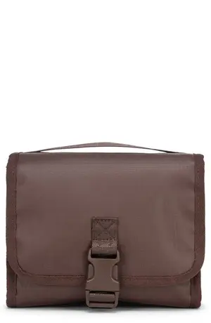 CALPAK Terra Hanging Toiletry Bag - Walnut