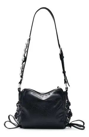 Desigual Faux Leather Crossbody Bag With Charm Detail