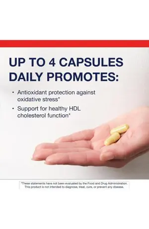 METAGENICS Cardiolux Advanced Heart Health Cholesterol Support Supplement 120 Capsules