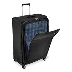 SKYWAY Sigma 7.0 Softside Expandable 28" Large Checked Spinner Luggage - Black