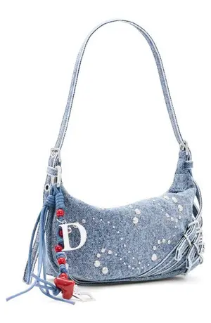 Desigual Small Denim Shoulder Bag