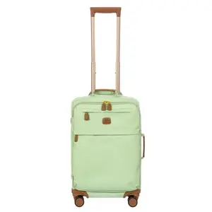 Bric'S Volterra Softside 21" Carry On Spinner Luggage - Green