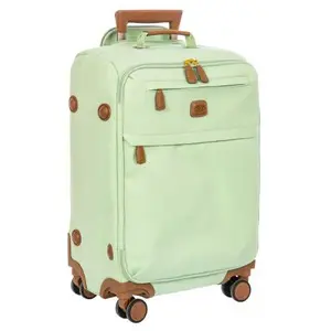 Bric'S Volterra Softside 21" Carry On Spinner Luggage - Green