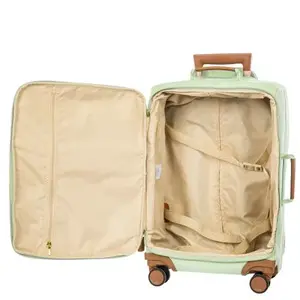 Bric'S Volterra Softside 21" Carry On Spinner Luggage - Green